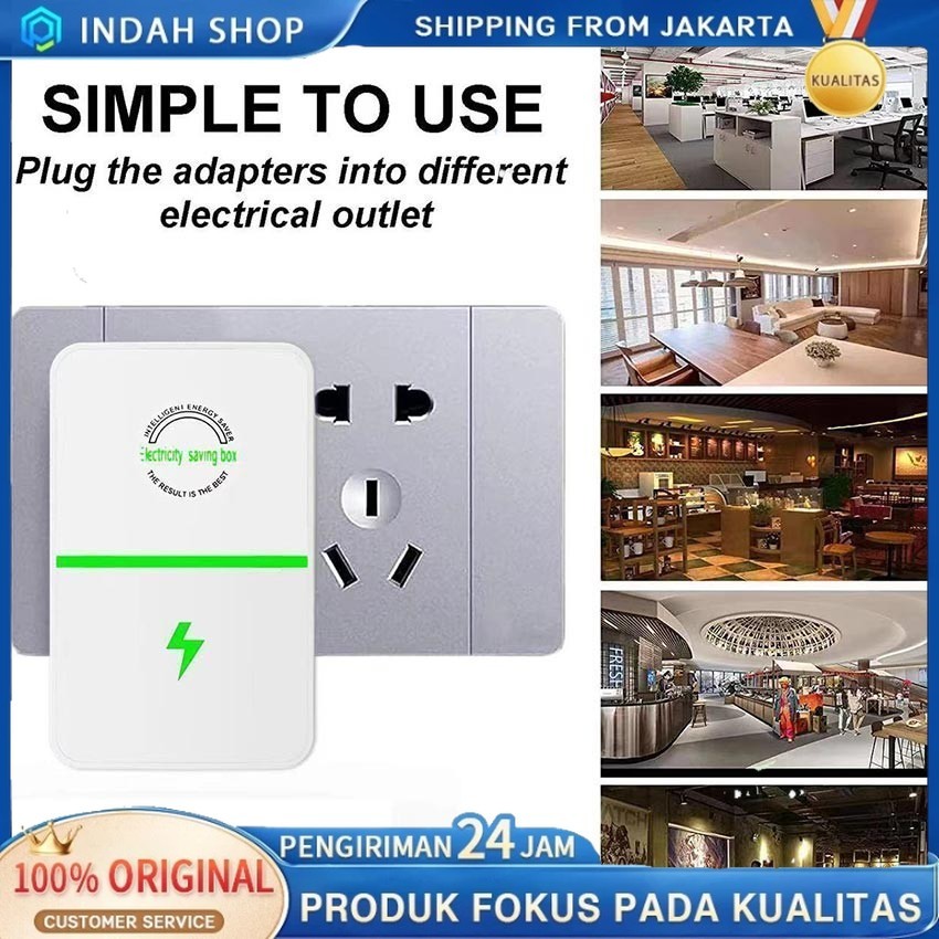 Jual 2025 Penghemat Listrik PLN Electric Saver / Electricity Saving Box ...