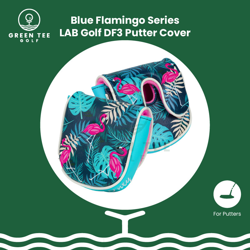 Jual Golf Blue Flamingo Series LAB Golf DF3 Mallet Putter Headcover ...