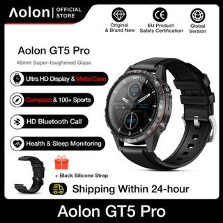 Jual Aolon Smartwatch Jam Tangan Waterproof NFC Bluetooth Call - Hitam ...