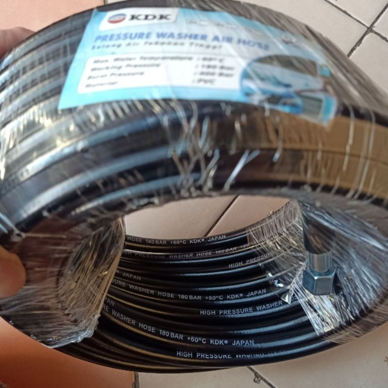 Jual selang hose high pressure jet cleaner krisbow 90bar/100bar/NRT PRO ...
