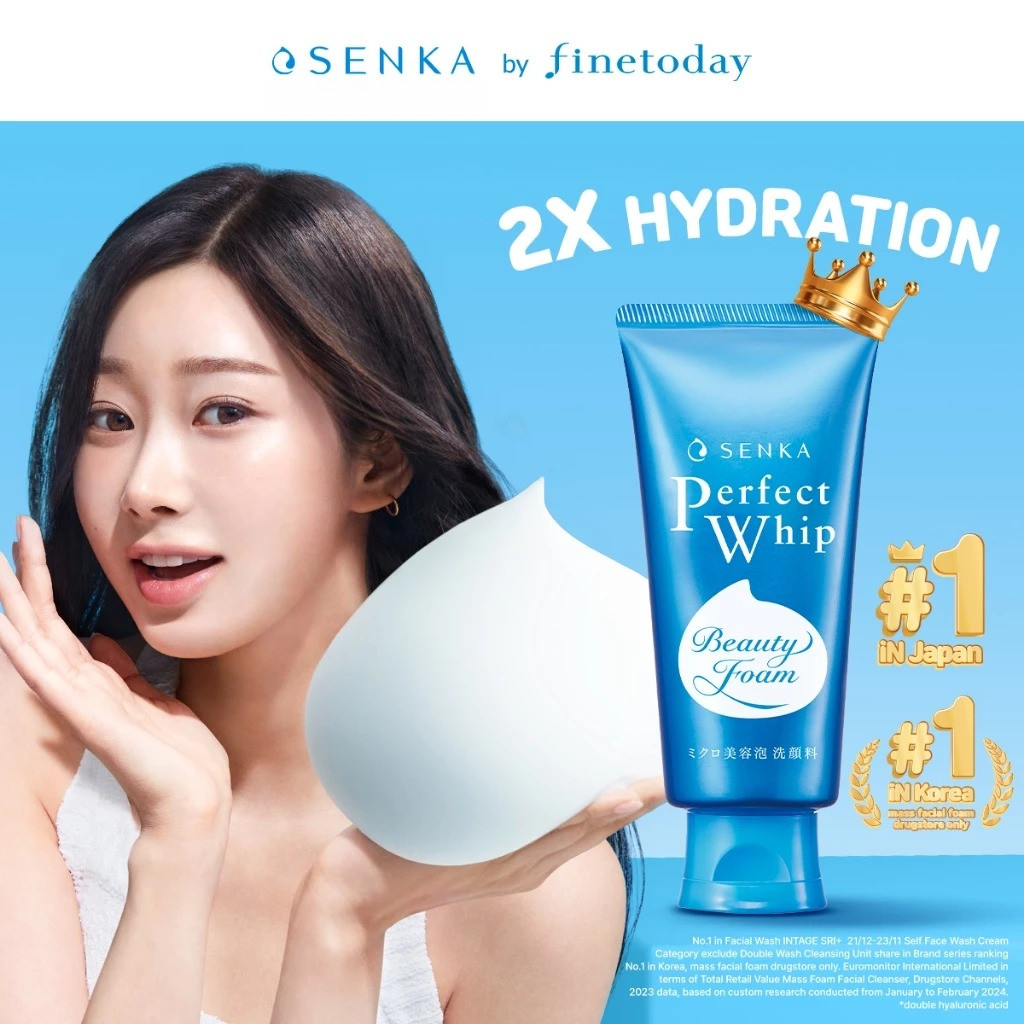 Jual Najmia (Beli 2 lbh murah) Senka Perfect Whip Series l Acne White Clay Collagen Calming Cica ...