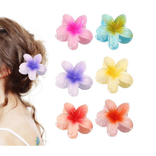 Jual Sky - JEPIT RAMBUT MODEL BUNGA KAMBOJA AKRILIK AKSESORIS RAMBUT GAYA KOREA | Shopee Indonesia