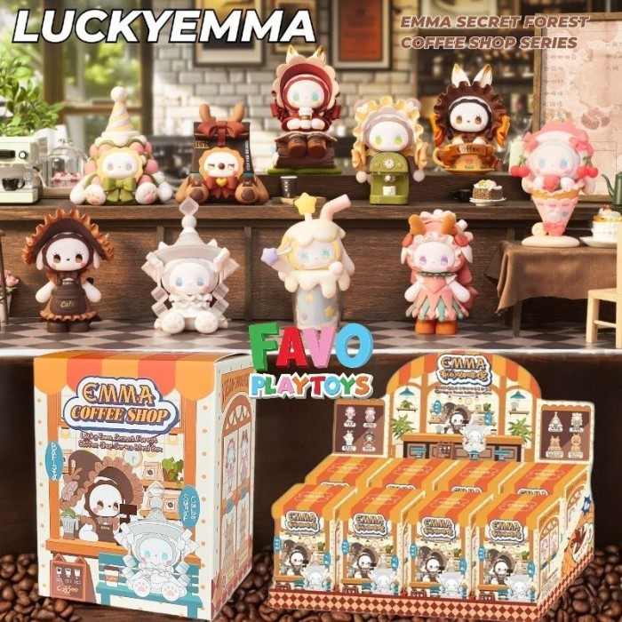 Jual MJ Studio LUCKY EMMA Secret Forest - Coffee Shop Series Blind Box ...