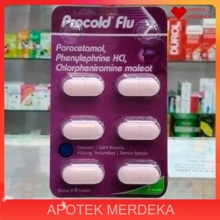 Jual Procold Flu / prokol strip | Shopee Indonesia