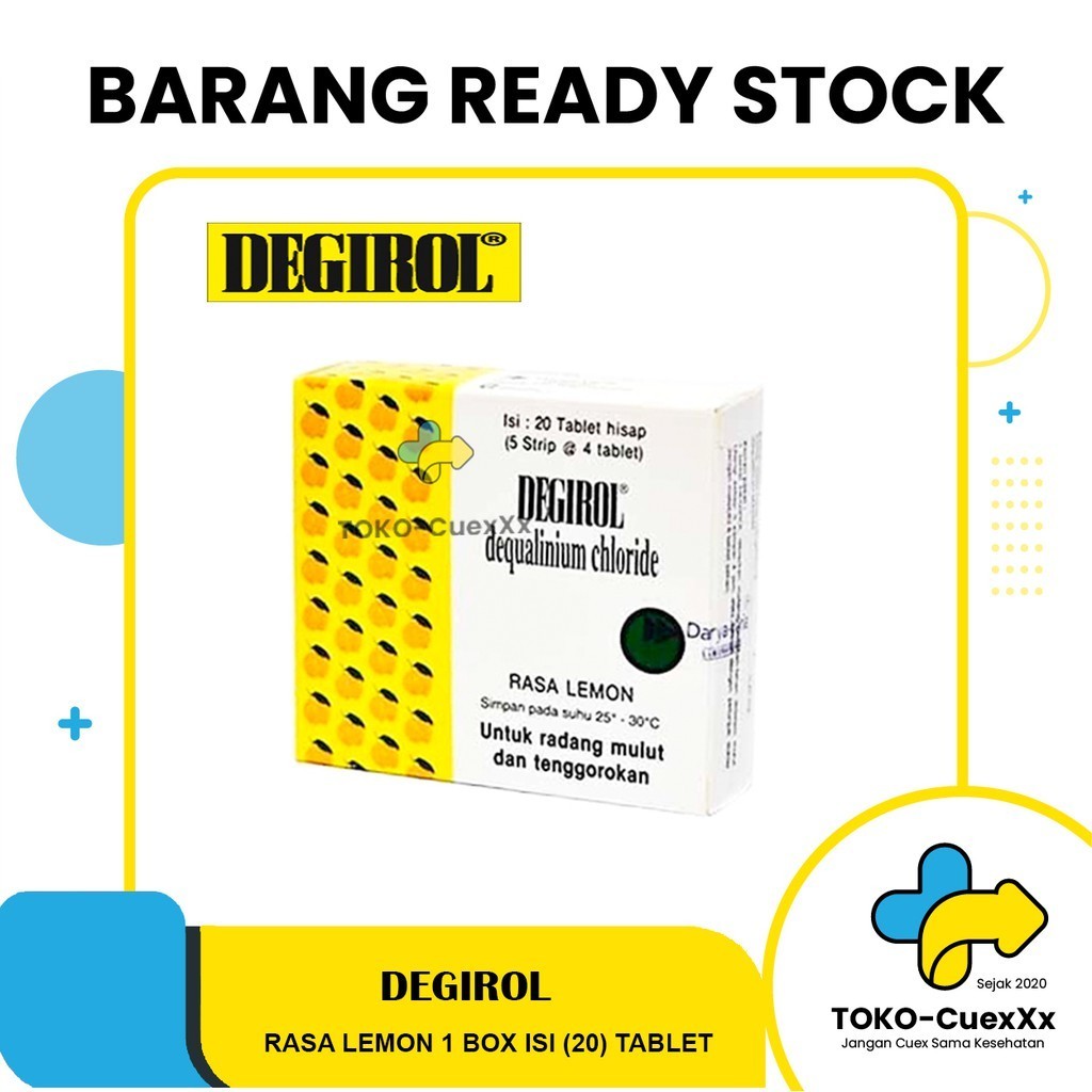 Jual DEGIROL TABLET 1BOX ISI 20 | Shopee Indonesia