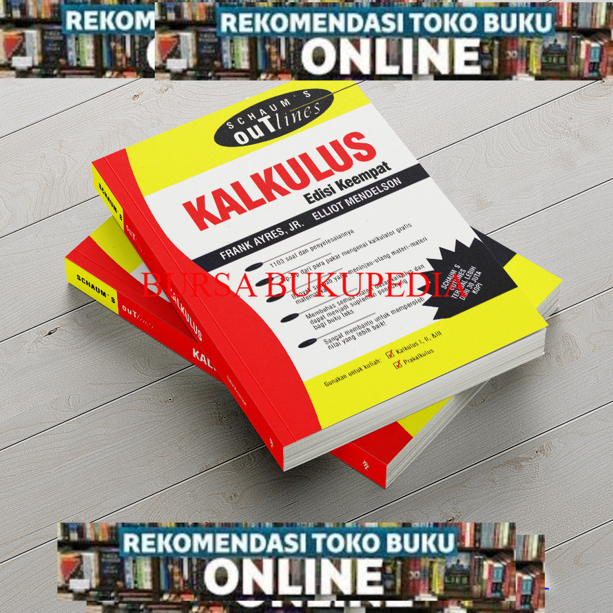 Jual KALKULUS EDISI KEEMPAT FRANK AYRES, JR. | Shopee Indonesia