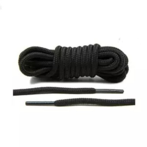 Jual TALI HITAM BULAT PANJANG BOOT PDH PDL 150 CM | Shopee Indonesia
