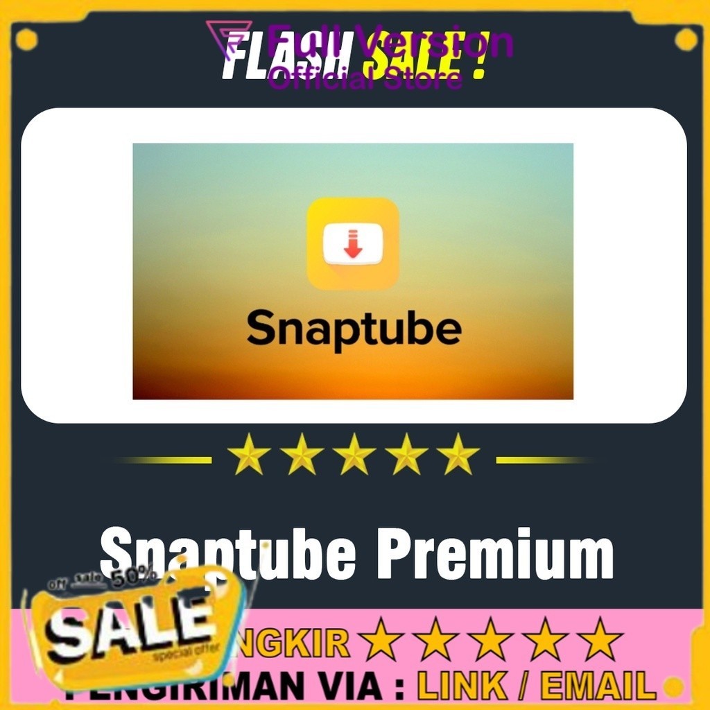 Jual Beli 2 Gratis 1 Snaptube Snap Tube Premium VIP PRO Android Lifetime No Ads Tanpa Iklan Full ...