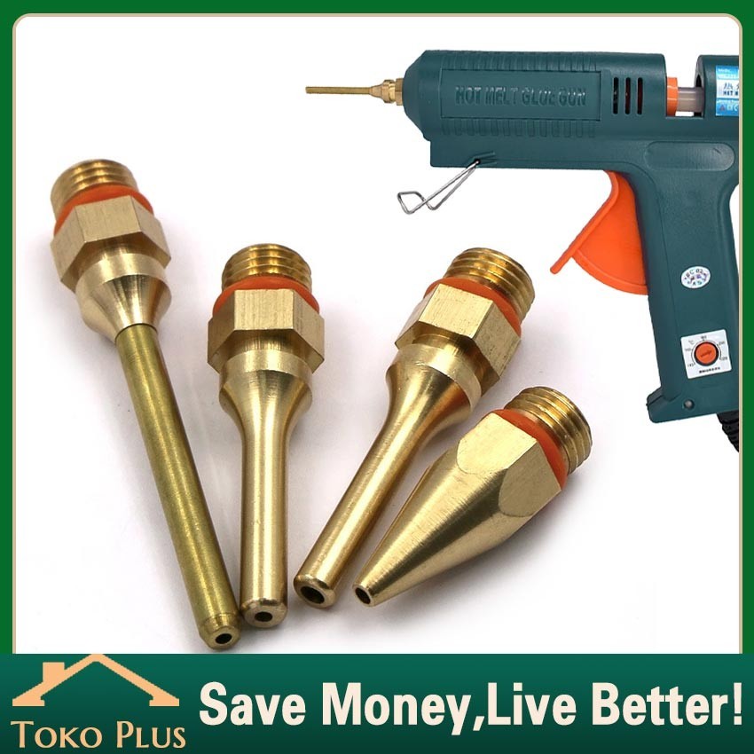 Jual Nozzle Lem Tembak Bahan Tembaga 35mm 50mm 70mm / Adapter Kepala ...
