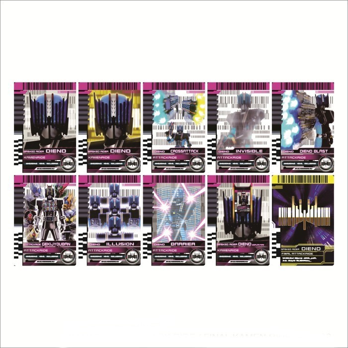 Jual kamen rider decade card custom seri diend | Shopee Indonesia