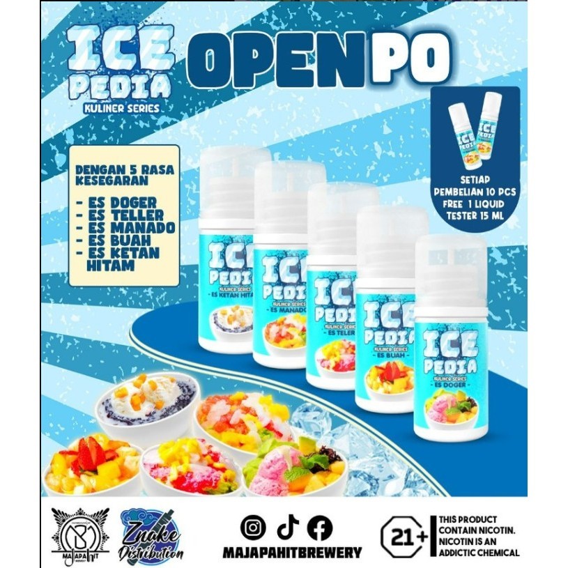 Jual [SALT] - Icepedia ES DOGER Kuliner 30ML by Majapahit Ice Pedia ...