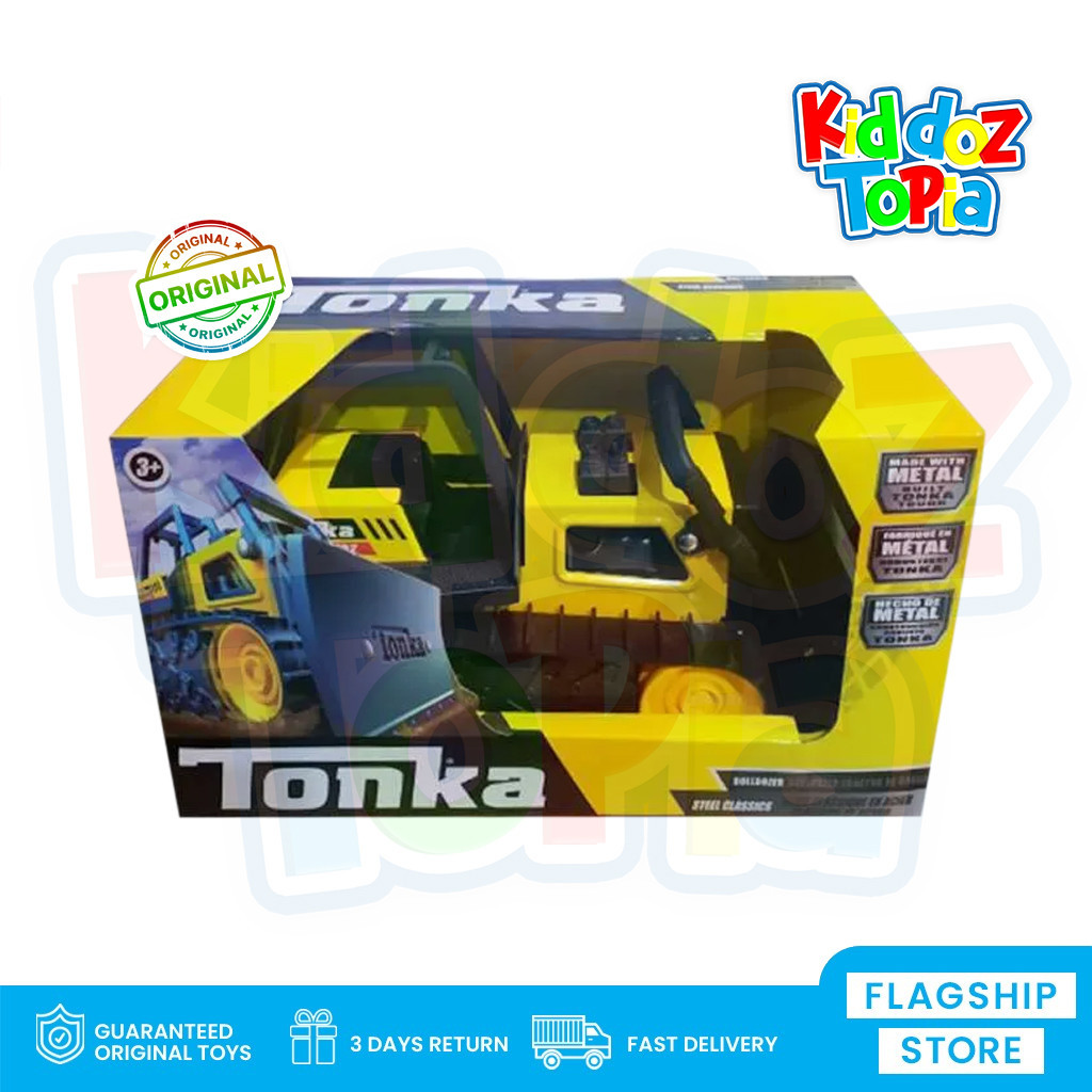 Jual Tonka Steel Classics Bulldozer Bull Dozer Not Cat | Shopee Indonesia