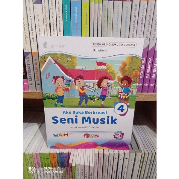 Jual Buku Aku Suka Berkreasi Seni Musik Kelas 4 SD Kurikulum Merdeka Platinum | Shopee Indonesia