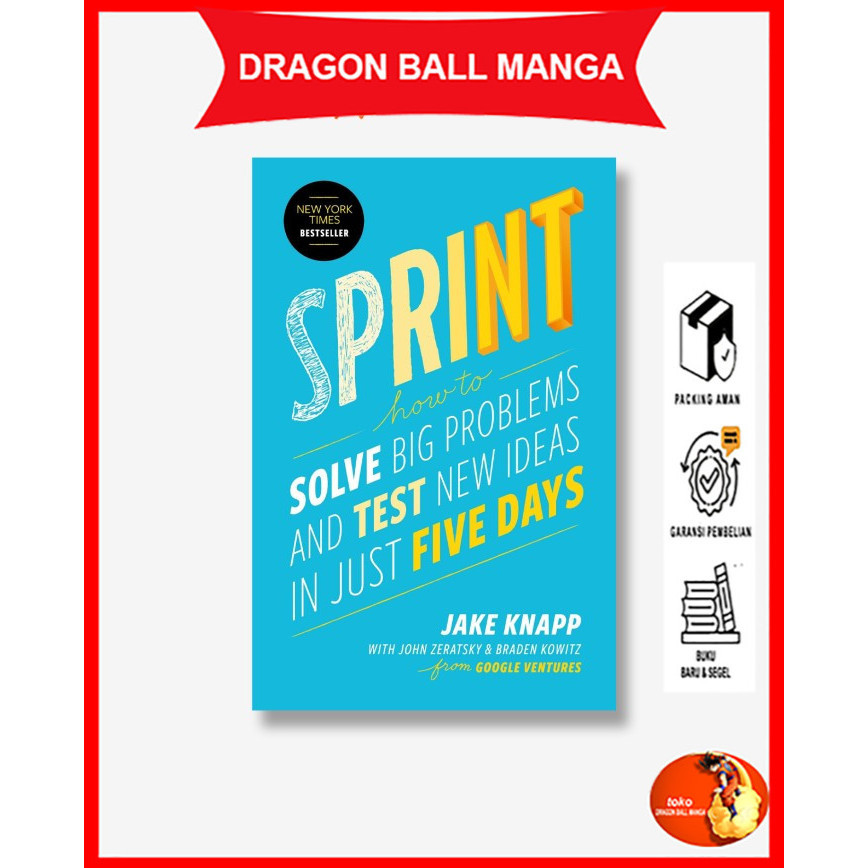 Jual Buku Import Sprint by Jake Knapp | Shopee Indonesia