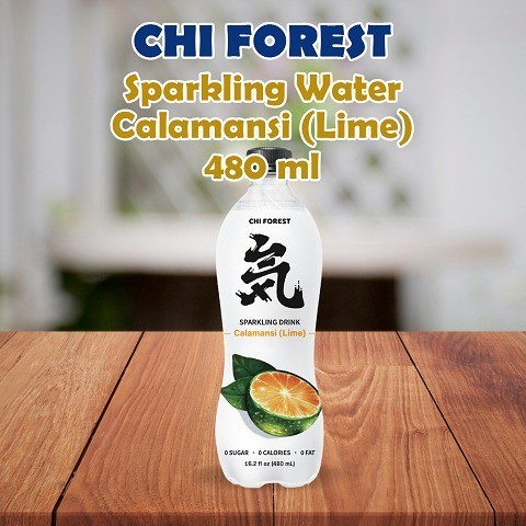 Jual Chi Forest Sparkling Water Calamansi (Lime) 480 ML | Shopee Indonesia