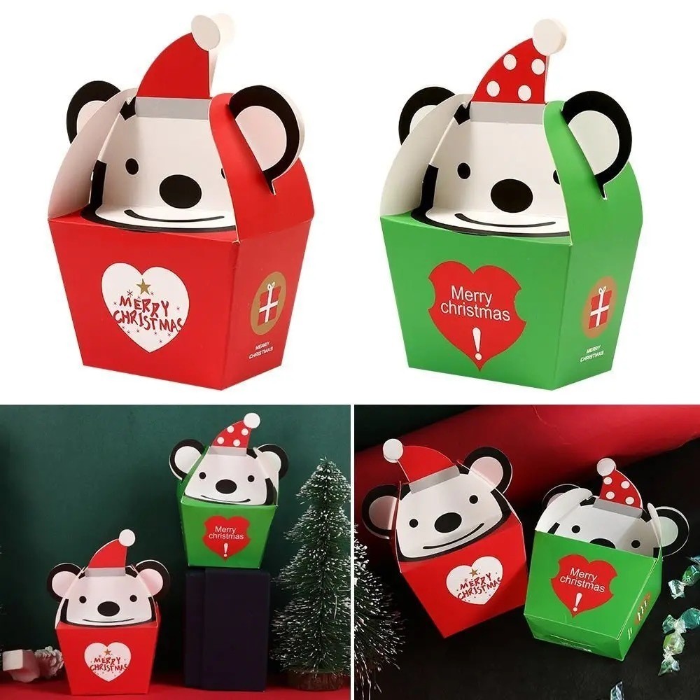 Jual (CBOX-3) TAS BINGKISAN NATAL UNTUK COOKIES COKLAT PERMEN HADIAH ...