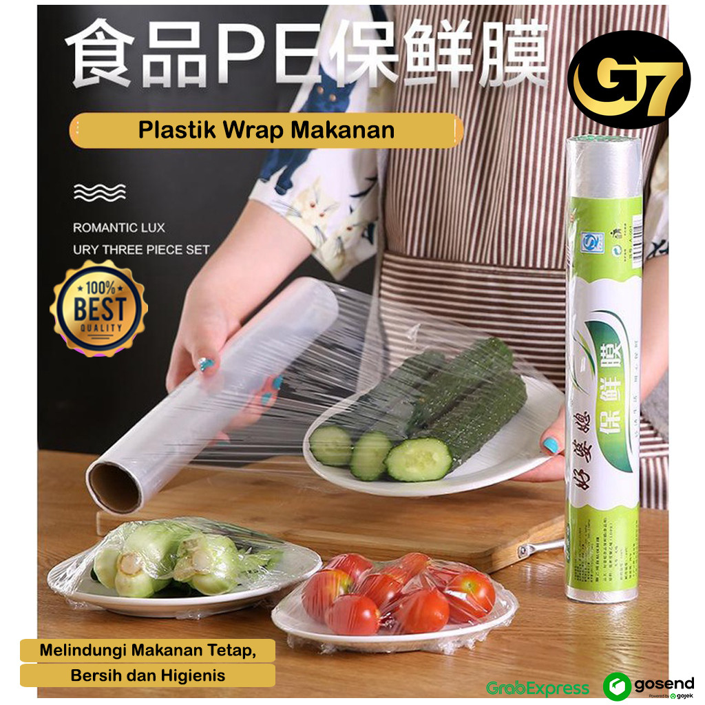Jual Plastik Wrapping Makanan Plastik Warp Plastic Wrap Roll Plastic ...