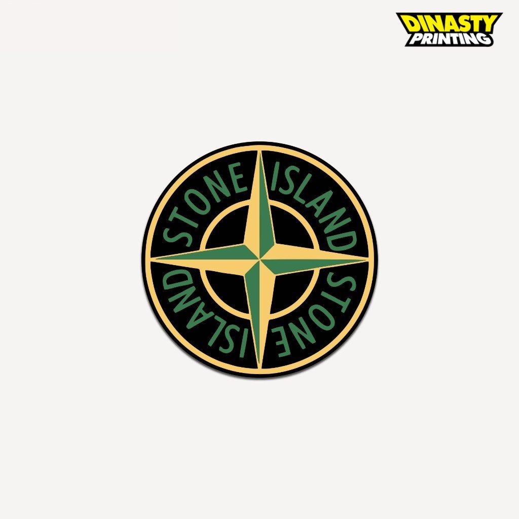 Jual STICKER PRINT CUT STONE ISLAND | STIKER GLOSSY STONEISLAND ...