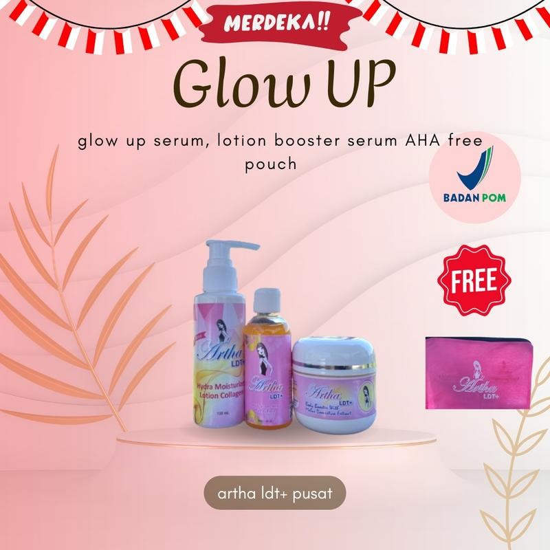 Jual exclusive cahyanirynn - PAKET GLOW UP SERUM ARTHA LDT ( lotion ...