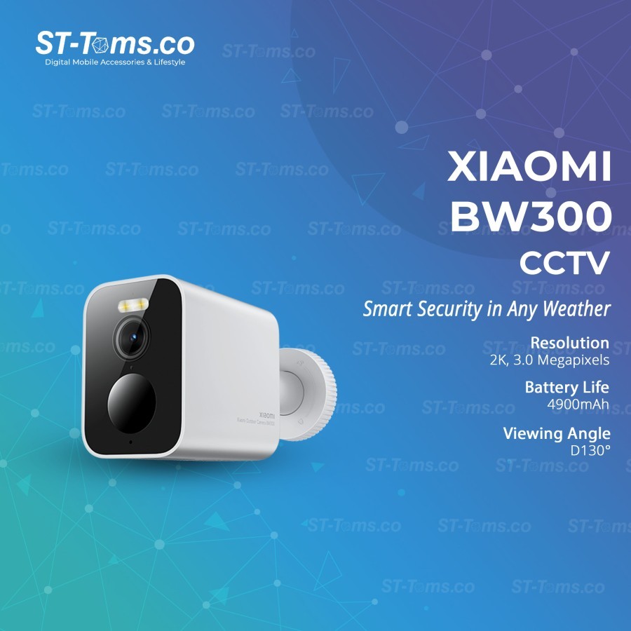 Jual Xiaomi Outdoor Camera BW300 BW 300 IP67 4900mAh Battery Life 2K ...