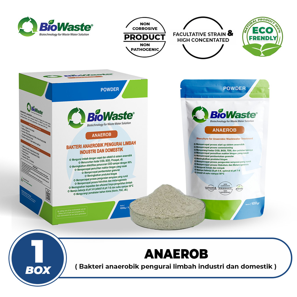 Jual Biowaste Bakteri Anaerobik Pengurai Limbah Industri dan Domestik ...