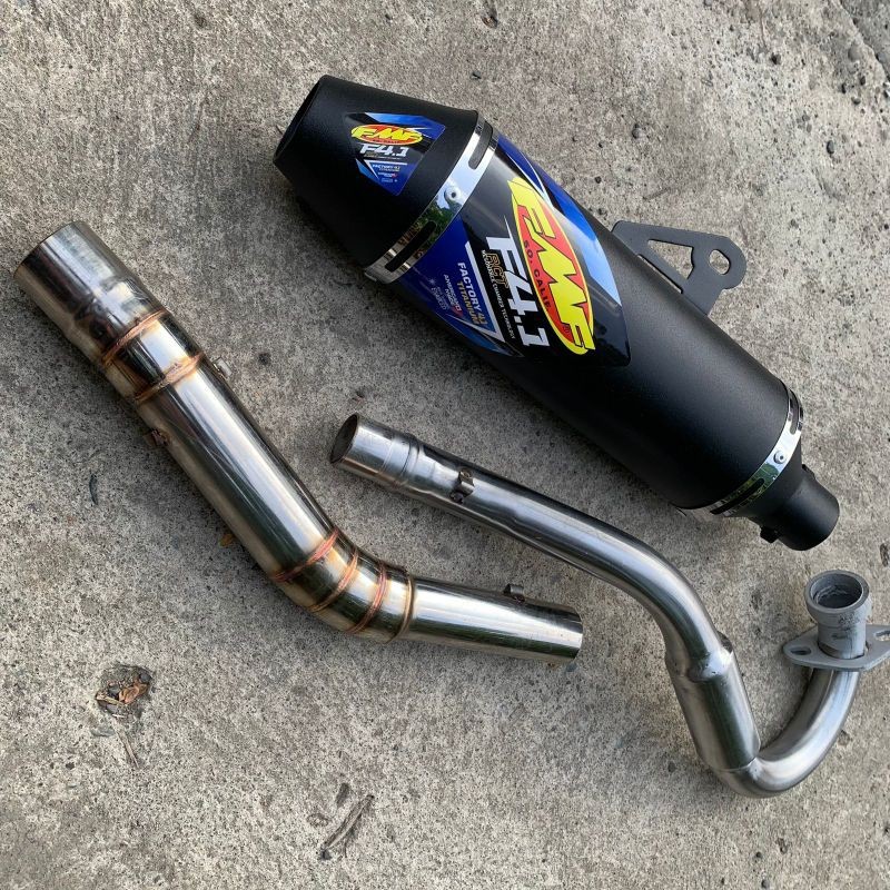 Jual 1set Exhaust pipe for crf150L dtracker Xr200 xr150 xtz150 crf230 ...