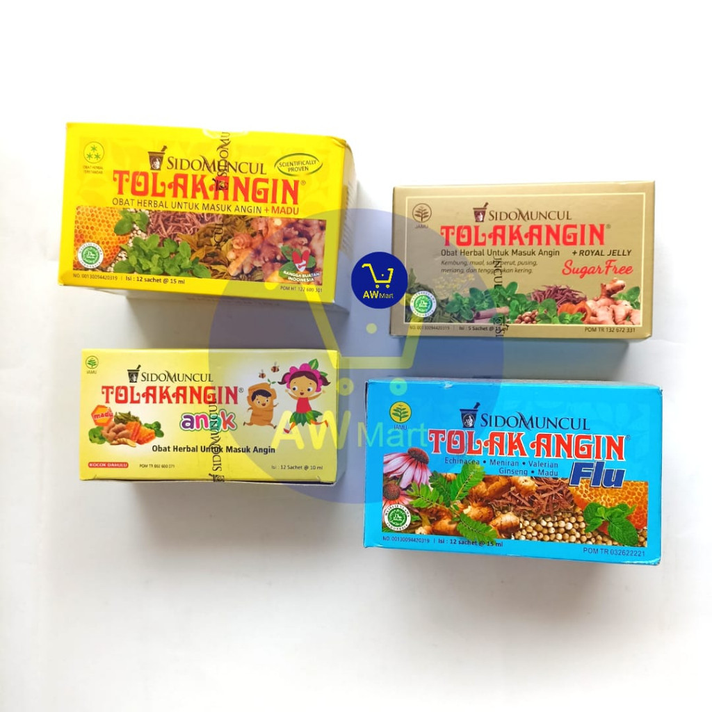 Jual TOLAK ANGIN DAN TOLAK LINU HERBAL SIDOMUNCUL PER BOX ISI ( 12 ...