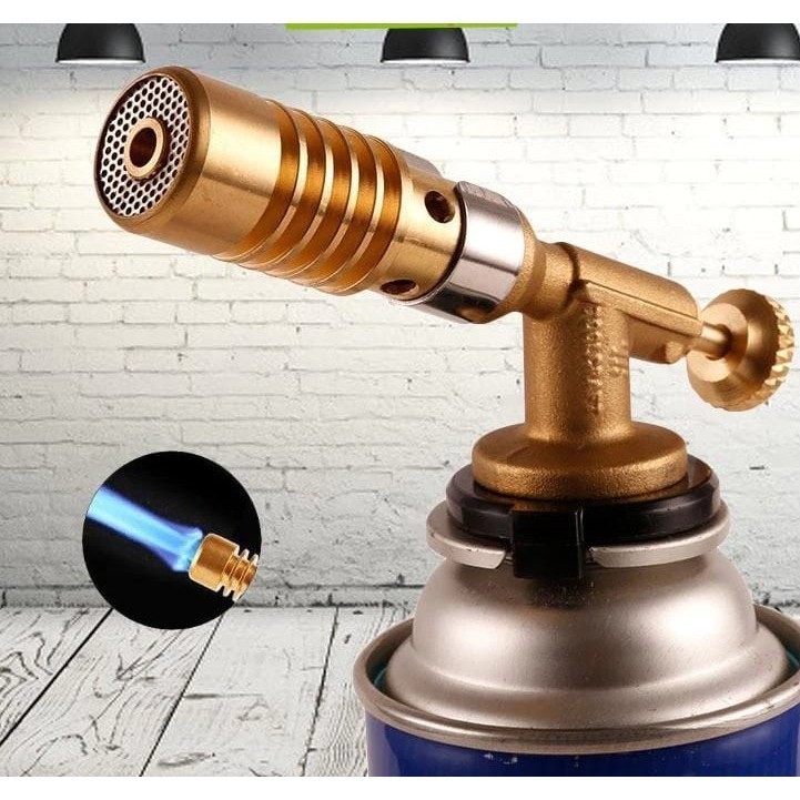 Jual Flame Gun Gas Torch Blow Torch Kepala Las Manual Alat Bakar ...