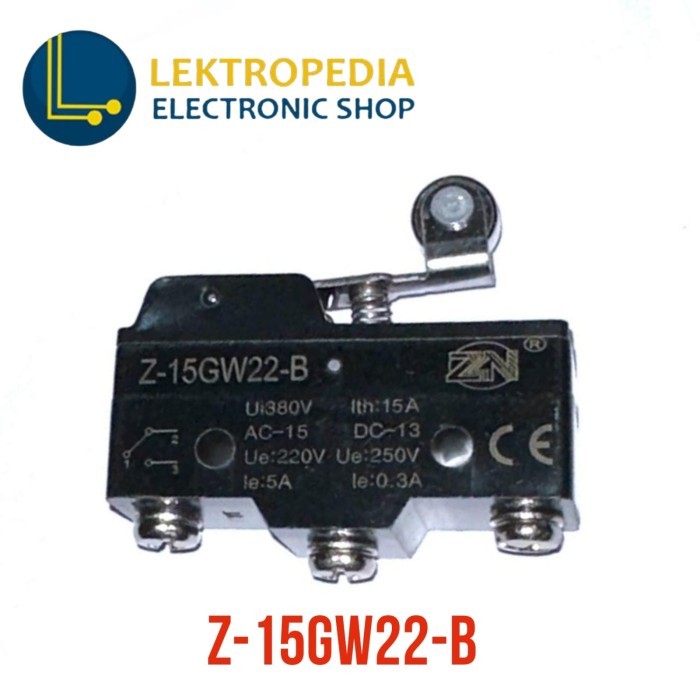 Jual Limit Switch Z-15GW22-B ZN Micro microswitch plat pendek | Shopee Indonesia