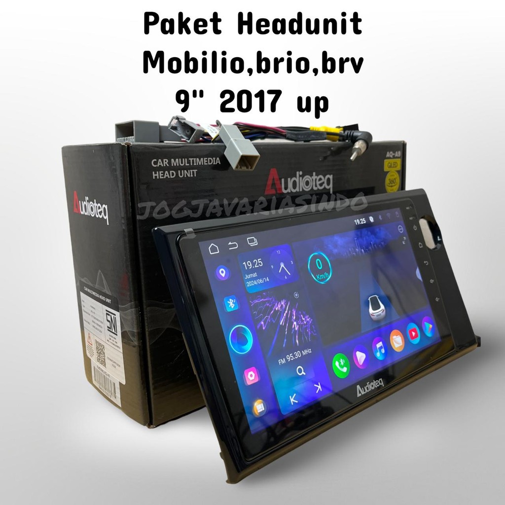 Jual Paket Head Unit 9 Inch Oem PNP Brio Mobilio BRV Tahun 2017 Up ...