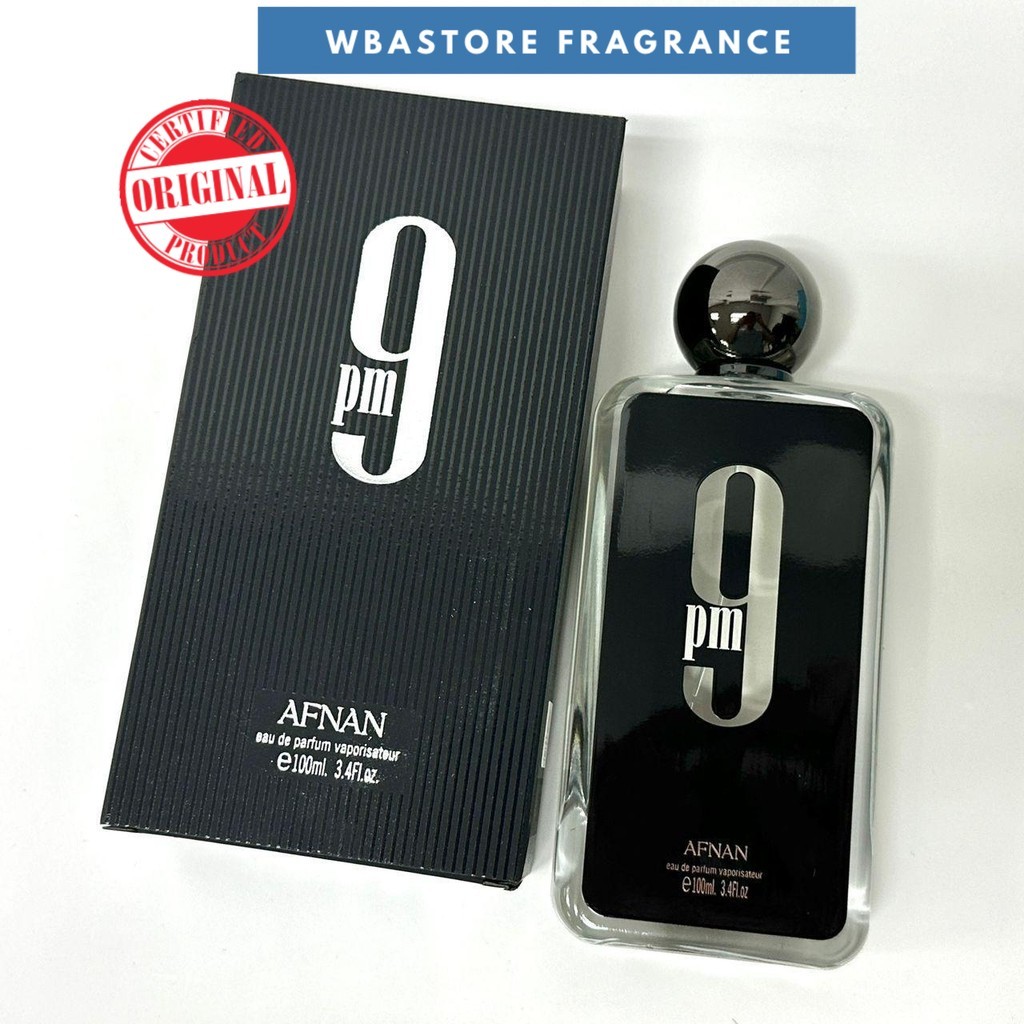 Jual AFNAN 9PM EDP 100ML FOR MAN ORIGINAL 100% BOX SEGEL | Shopee Indonesia