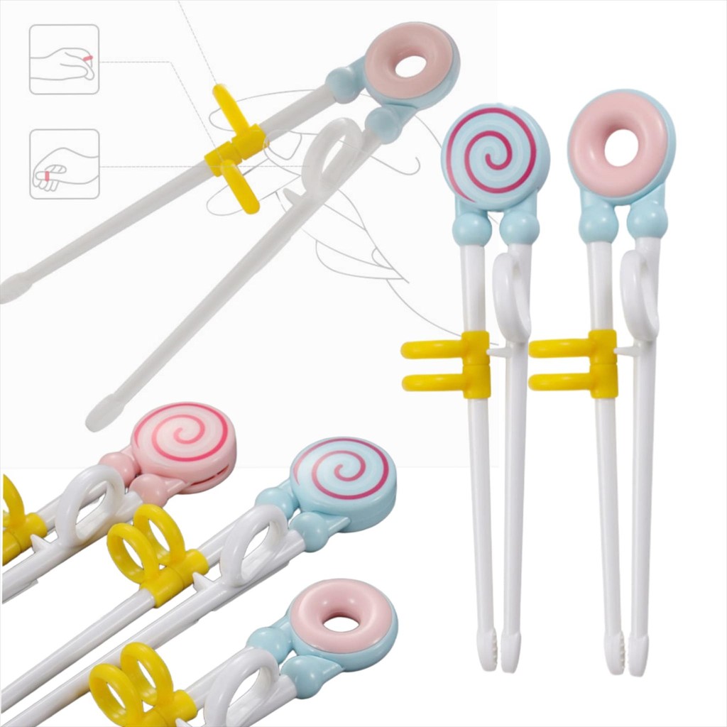 Jual JM0136 Training Chopstick Donut Sumpit Anak Latihan Baby Toddler ...