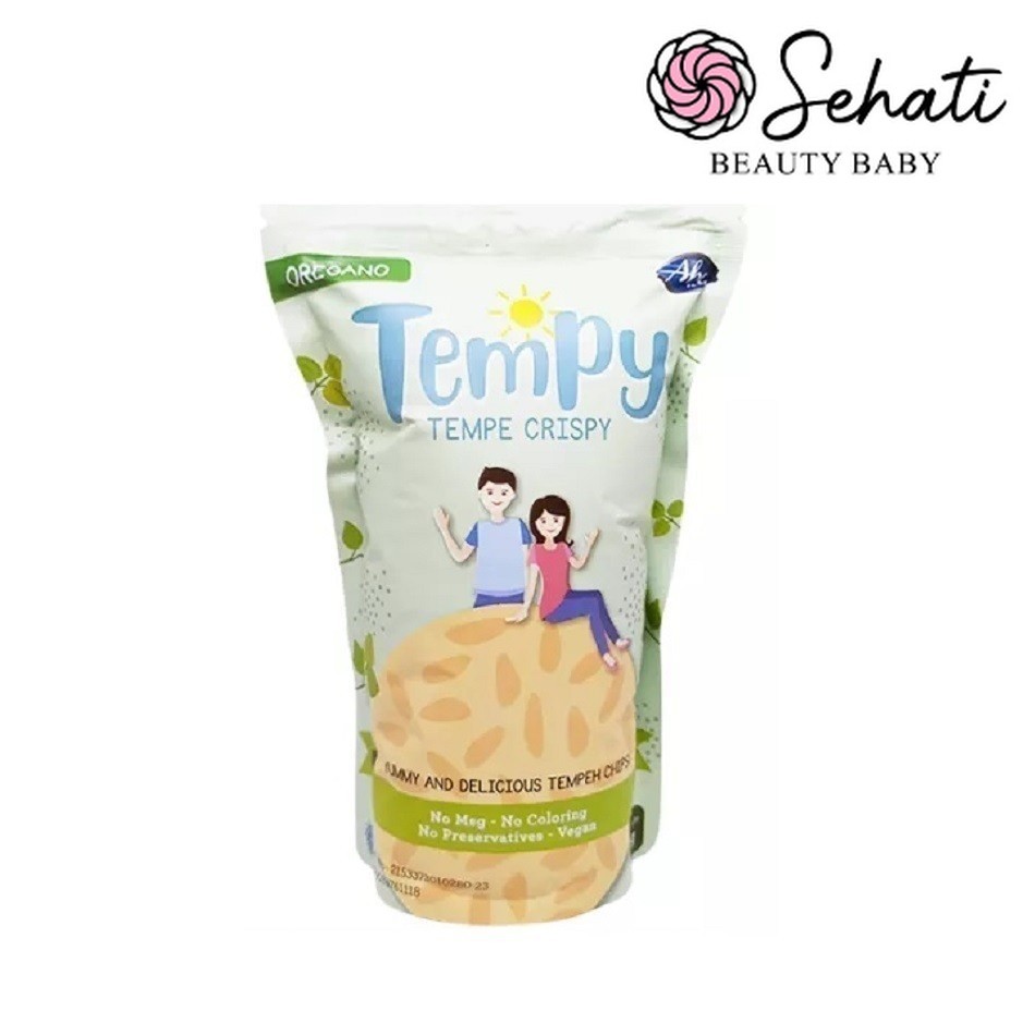 Jual ABE FOOD TEMPY TEMPE CRISPY OREGANO 70gr | Shopee Indonesia