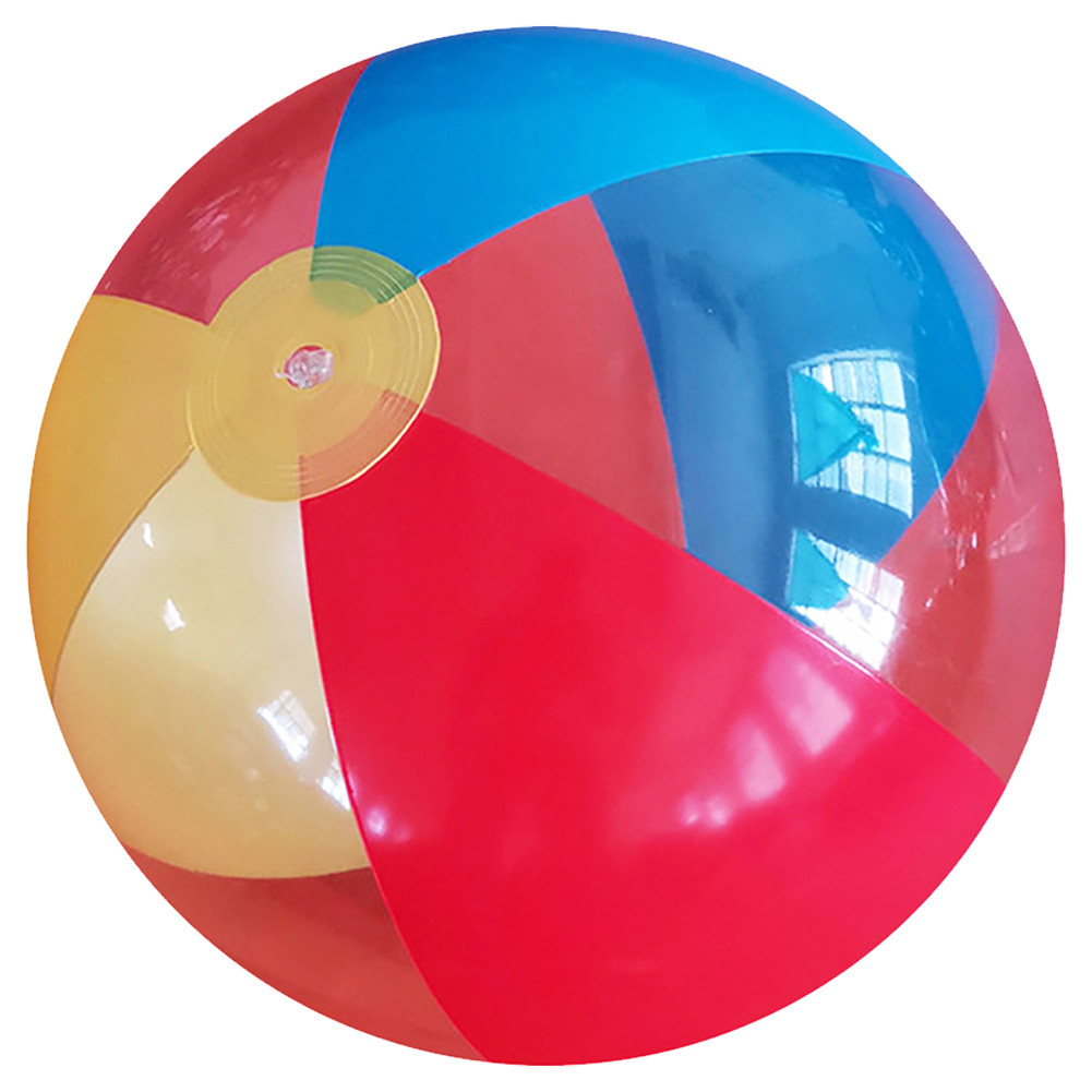 Jual LED Beach Balls Beach Kickball Toy 16 Colors Lights 40cm Glow in ...