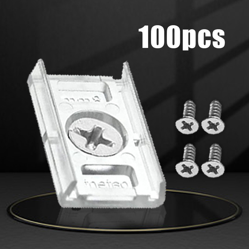 Jual 100pcs Klem Led Strip Flat Clamp Led Pcb Pita Non Gel 10mm/12mm ...