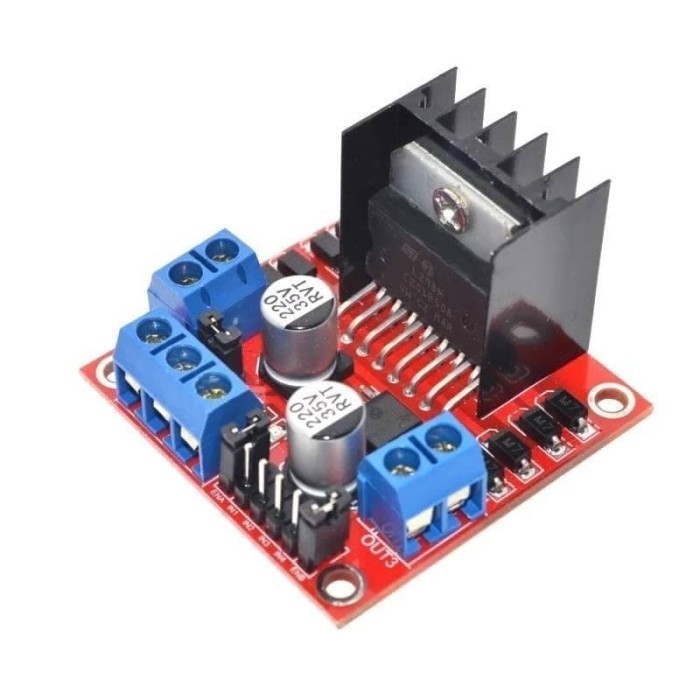 Jual Or99 Modul L298N Motor Driver Dual H-Bridge Module arduino L298 L ...