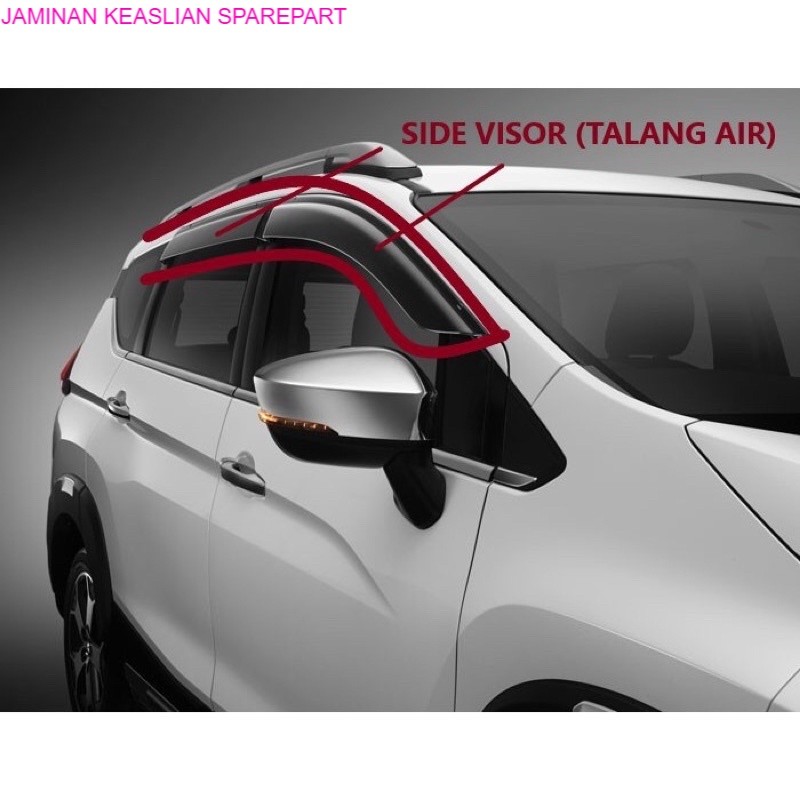 Jual SIDE VISOR TALANG AIR XPANDER / XPANDER CROSS ORIGINAL 100% MITSUBISHI MZ336005 | Shopee ...
