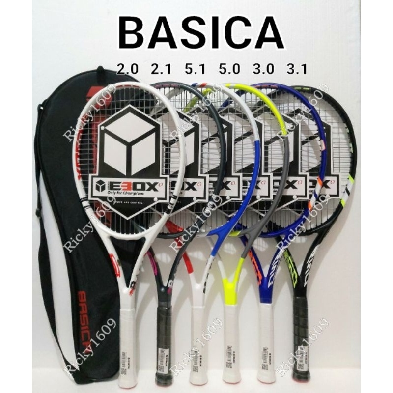 Jual RAKET TENIS EBOX BASICA - FULL CARBON (POWER AND CONTROL) ORIGINAL ...