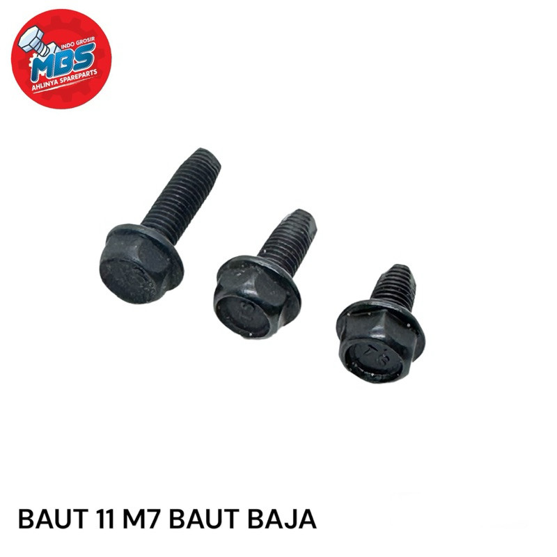 Jual SAJ BAUT FLANGE TOPI M7 BAUD 11 m7x12 m7x15 m7x20 BAUT VESPA ...
