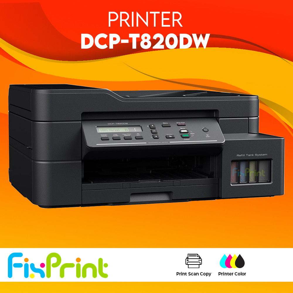 Jual Printer Brother Ink Tank DCP-T820DW DCP T820DW Print Scan Copy ...