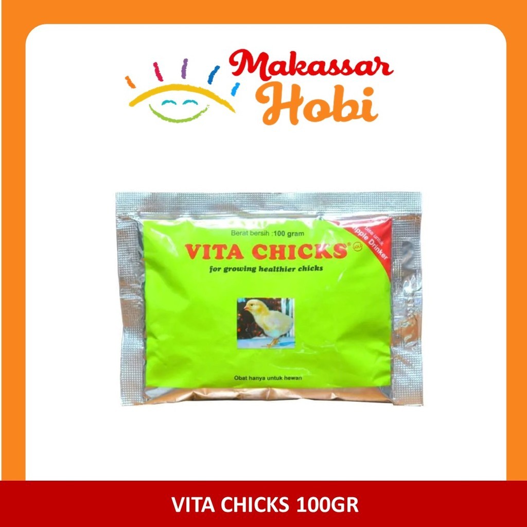 Jual Vita chicks 1 box (40 sachet x 5 gr) dan (30 sachet x 10 gr ...
