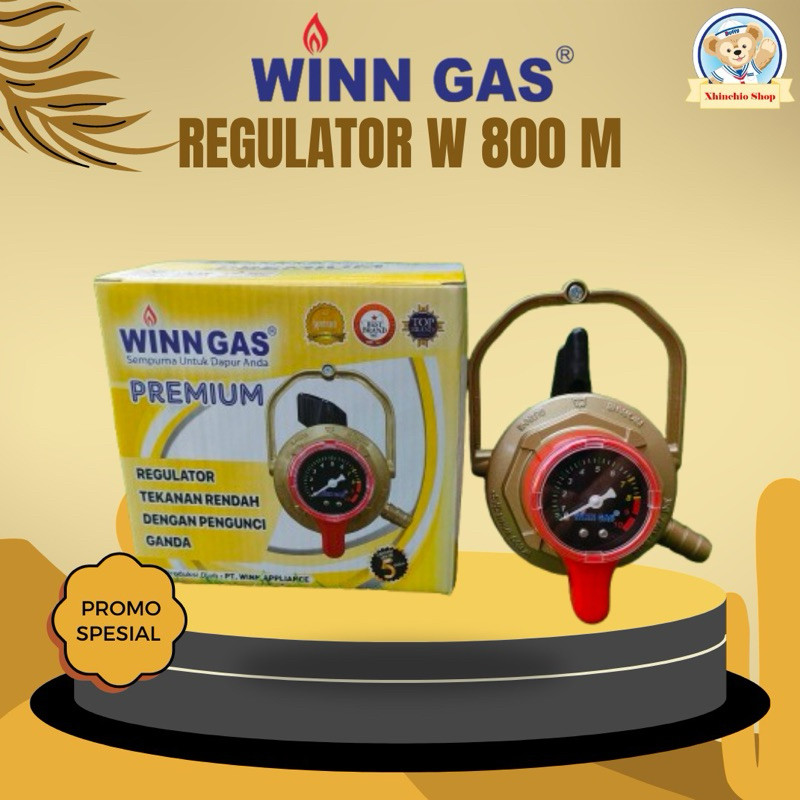 Jual GR84RG Regulator W 800 m Premium gold. Regulator W 800 m Winn gas ...