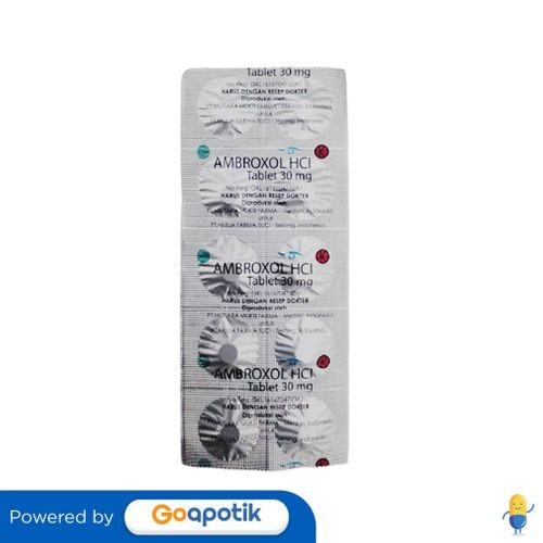 Jual Ambroxol Hcl Mulia 30 Mg Strip 10 Tablet | Shopee Indonesia