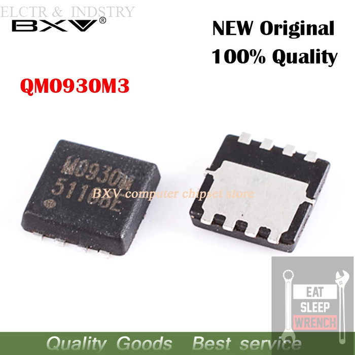 Jual QM0930 QM0930M3 M0930 QFN-8 MOSFET MAINBOARD NOTEBOOK aneka IC ...