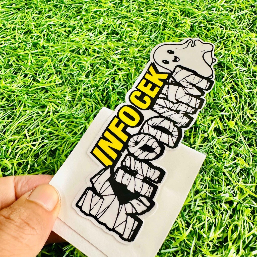 Jual Sticker Printcut Info Cek Khodam 10x4 cm – Pilihan Bahan Glosy ...