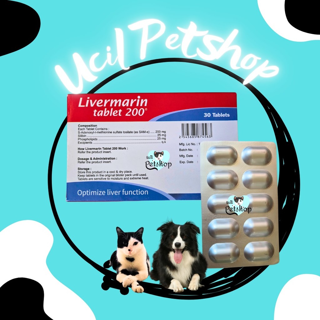 Jual Livermarin 200mg Liver / Hepatic / Hepato Supplement For Cats ...