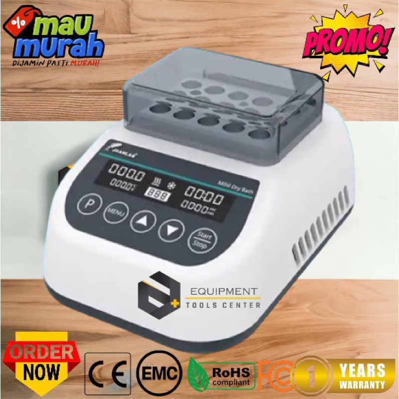 Jual Dry Bath Block 15x2.0 ml Heating Incubator Joanlab MDB100 Mini Lab 2ml | Shopee Indonesia