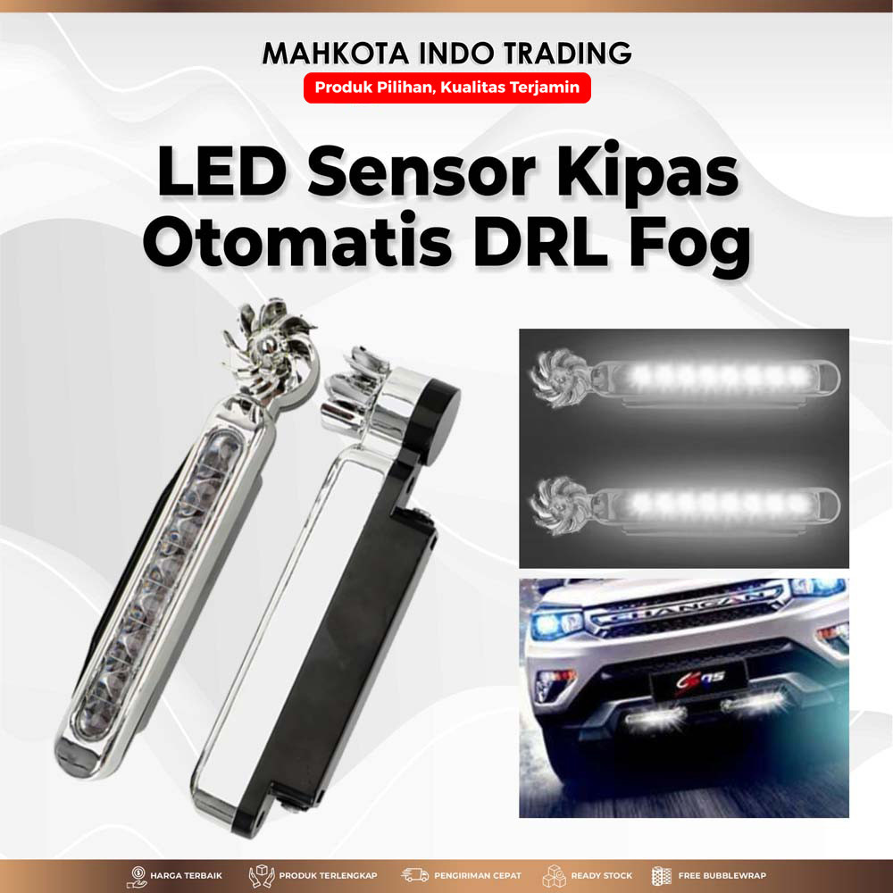 Jual LED SENSOR KIPAS Otomatis Hidup Sendiri DRL Fog Lamp Mobil ...