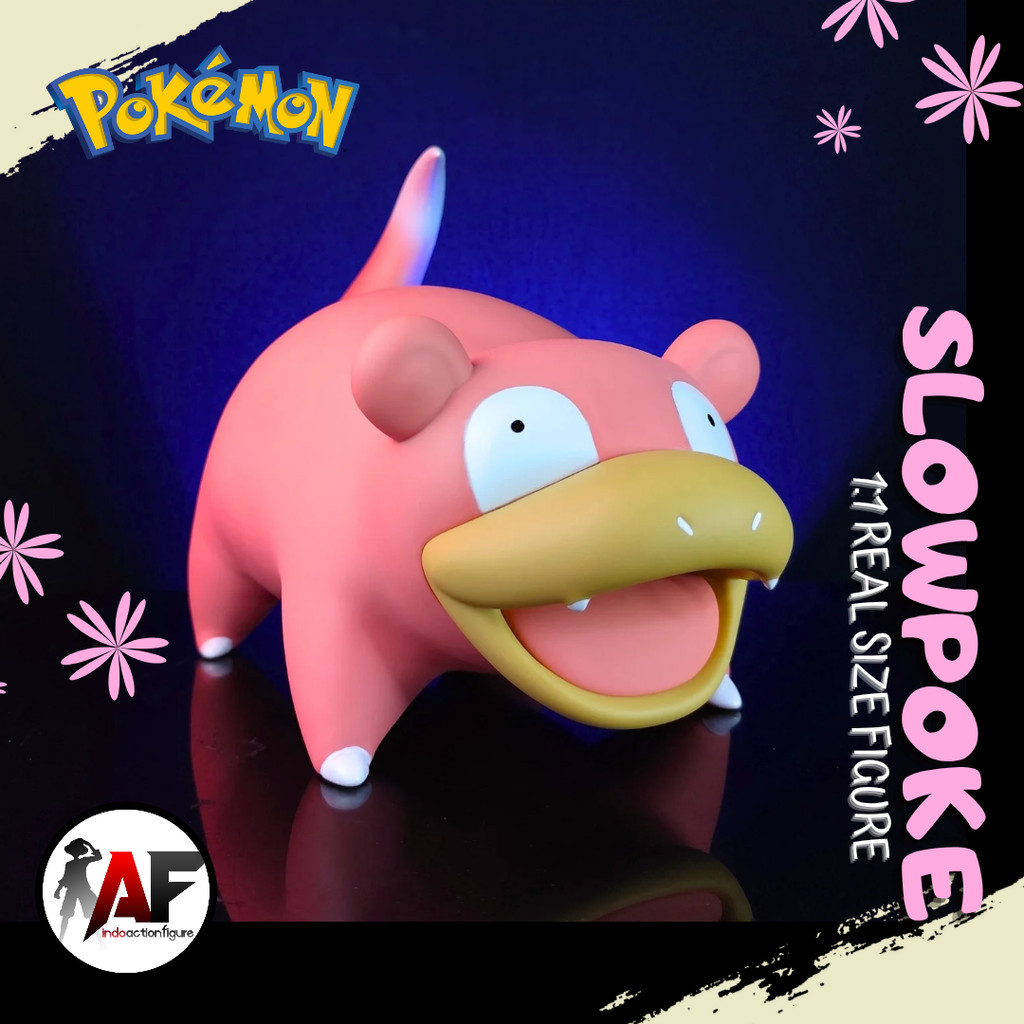 Jual BIG SIZE! Statue Action Figure Pokemon Slowpoke 1:1 Real Life Size ...