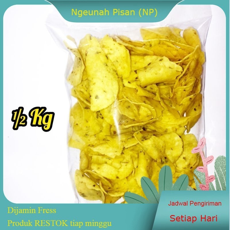 Jual Comring Singkong Bawang Daun Gurih Renyah Kemasan 500g | Shopee ...